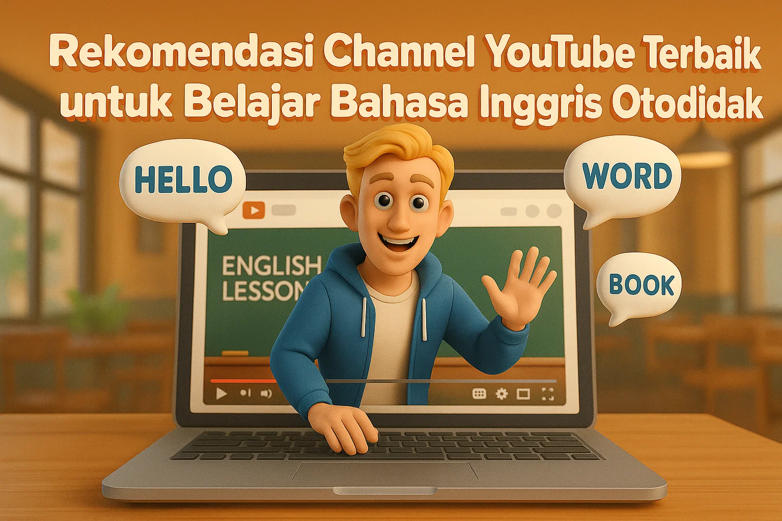 Rekomendasi Channel YouTube Terbaik untuk Belajar Bahasa Inggris Otodidak
