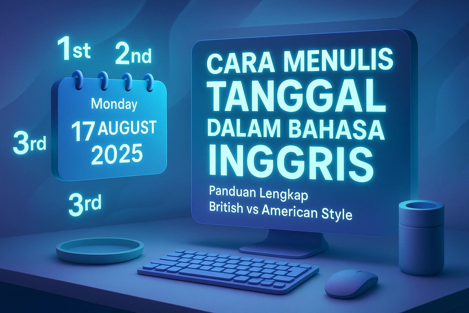 Cara Penulisan Tanggal dalam Bahasa Inggris yang Benar Lengkap dengan ...